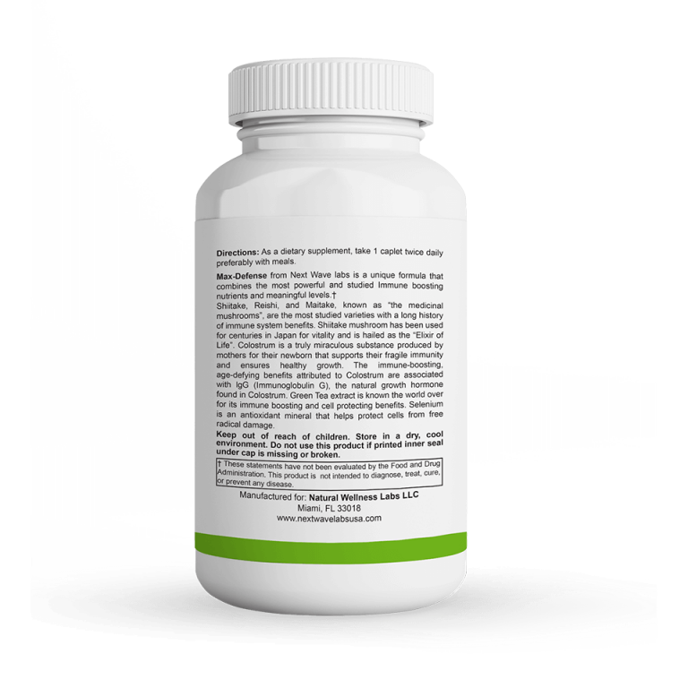 Max Defense- Apoyo del Sistema Inmunológico | Next Wave Labs