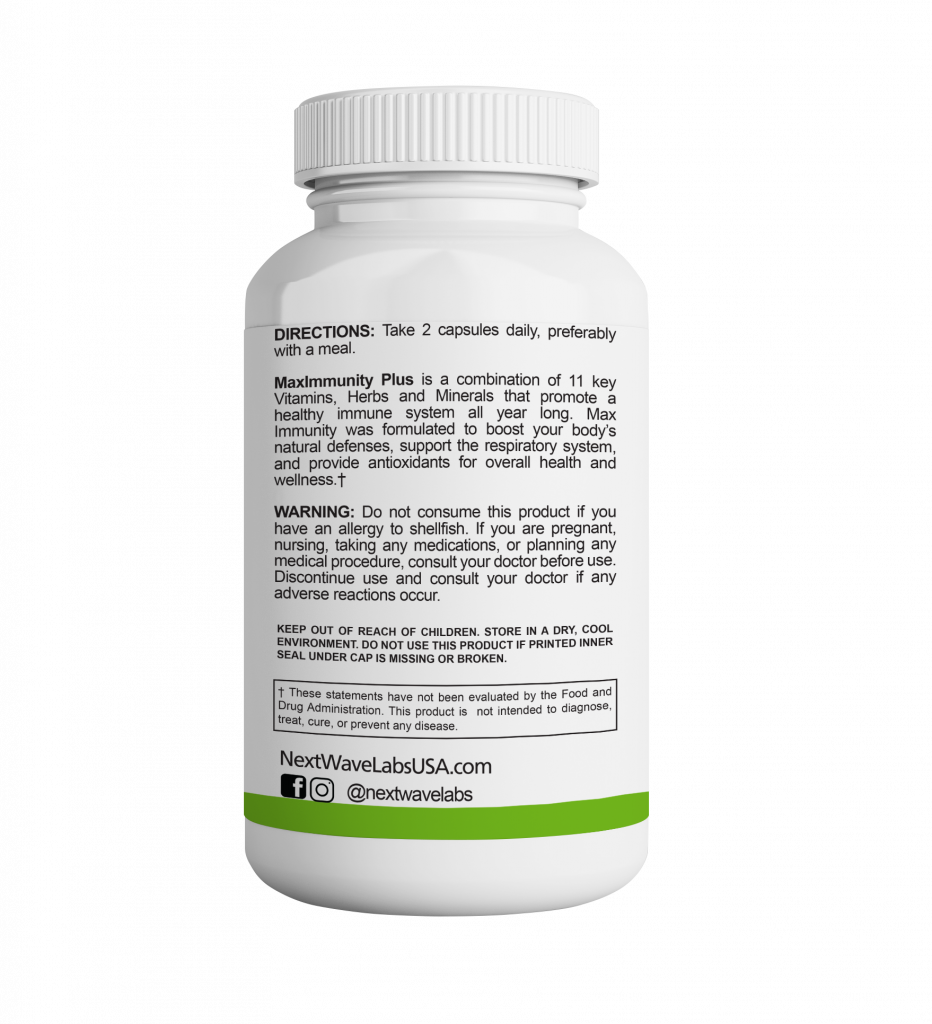 Max Immunity + Fortalecer el Sistema Inmunológico | Next Wave Labs
